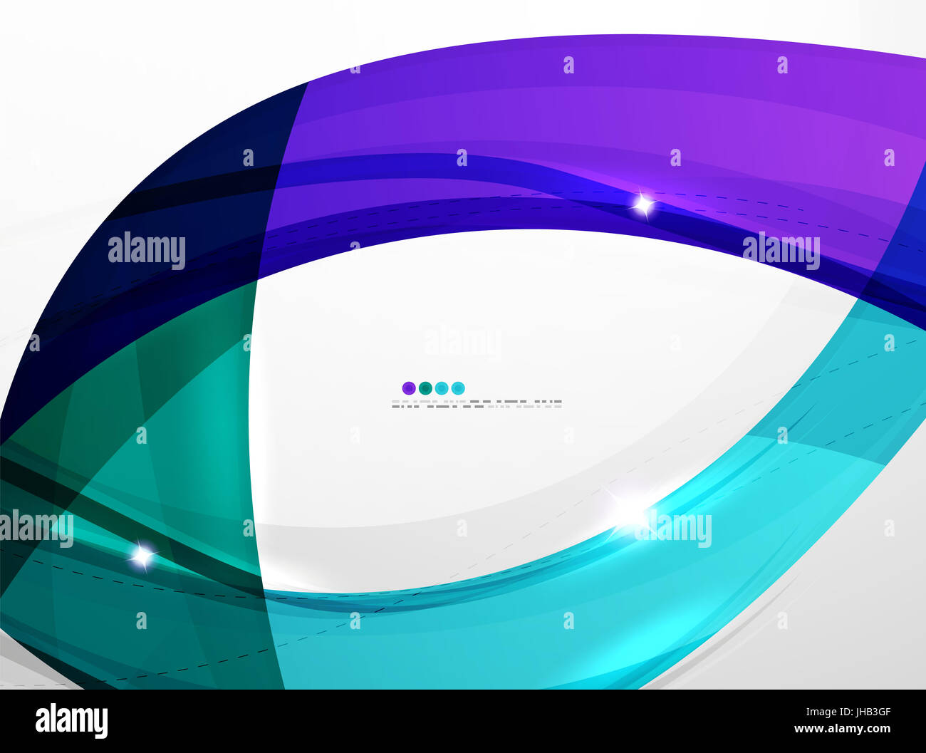 Smooth wave line abstract background - color curve stripes and lines in ...