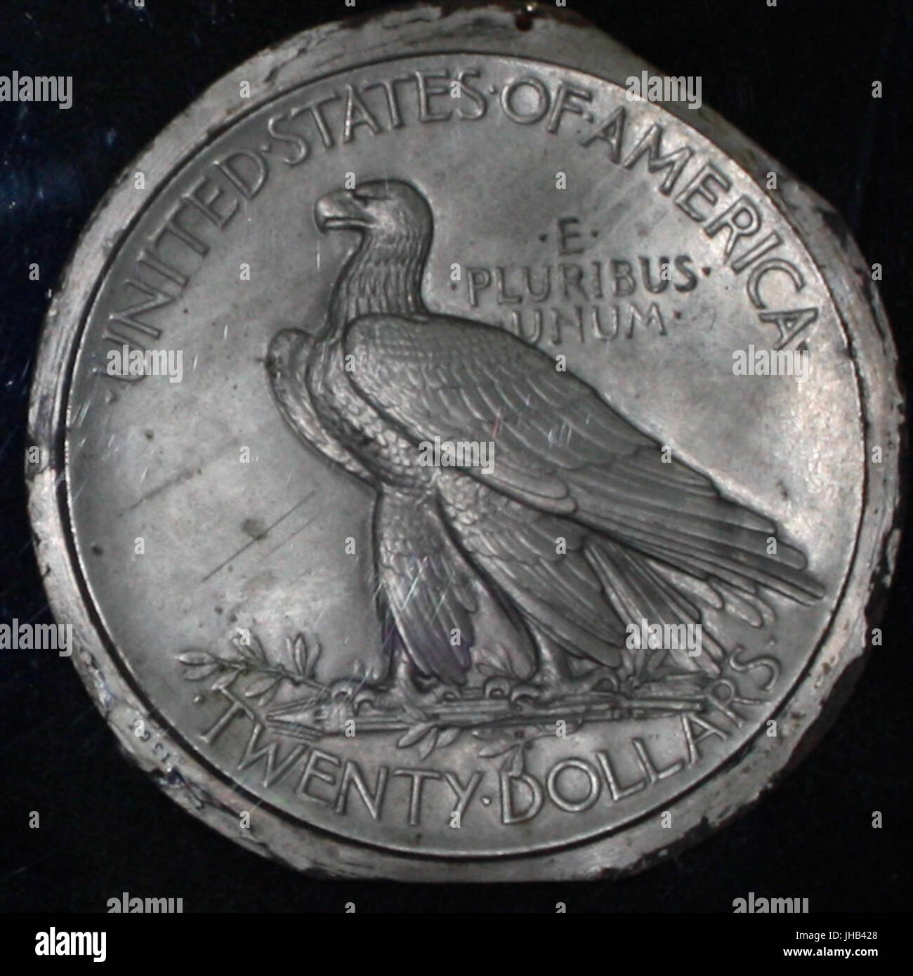 Metal double eagle sketch Stock Photo - Alamy