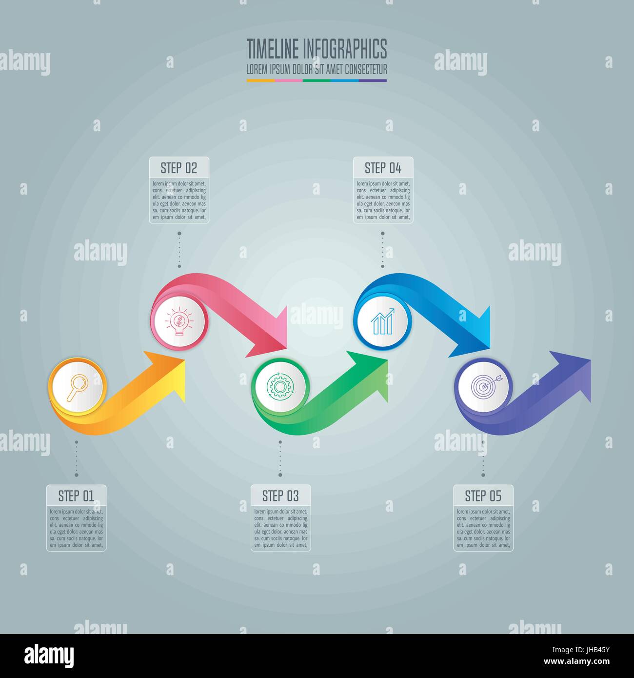 Creative concept for infographic. Timeline infographic design vector ...