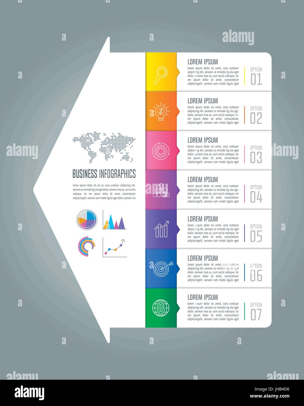 Creative concept for infographic. Timeline infographic design vector ...