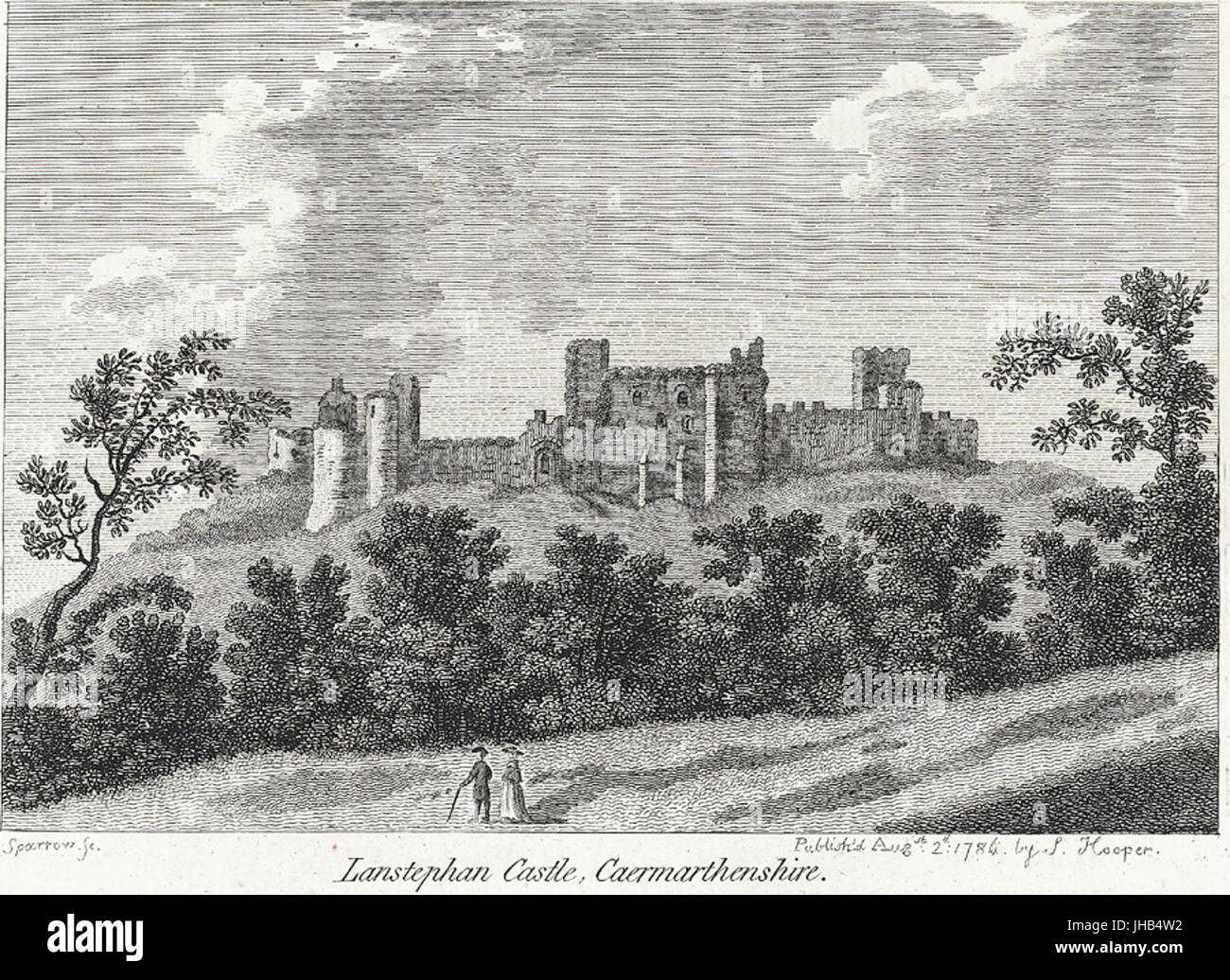 Llanstephan castle hi-res stock photography and images - Alamy