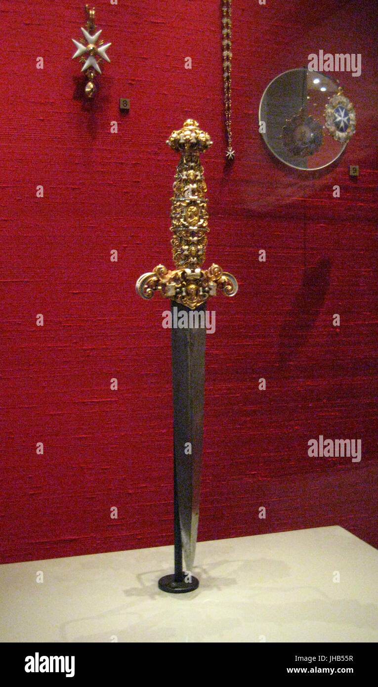 Grand Master of Malta's dagger (Louvre) 01 by shakko Stock Photo - Alamy