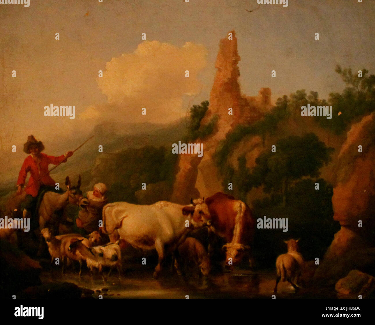 Johann Heinrich Roos - Herd Stock Photo - Alamy Johann Heinrich Roos - Herd Stock Photo - Alamy