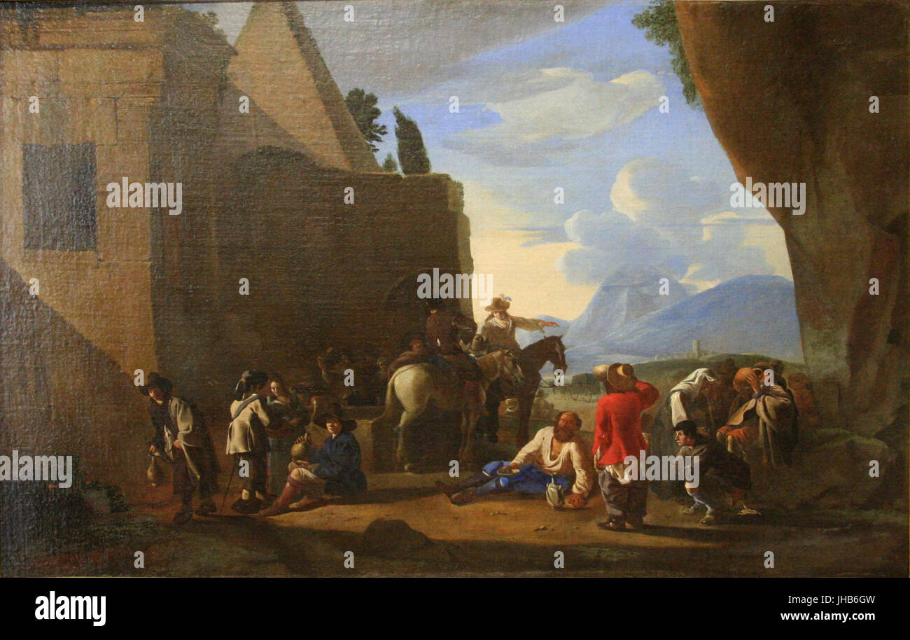 Lingelbach painting hi-res stock photography and images - Alamy