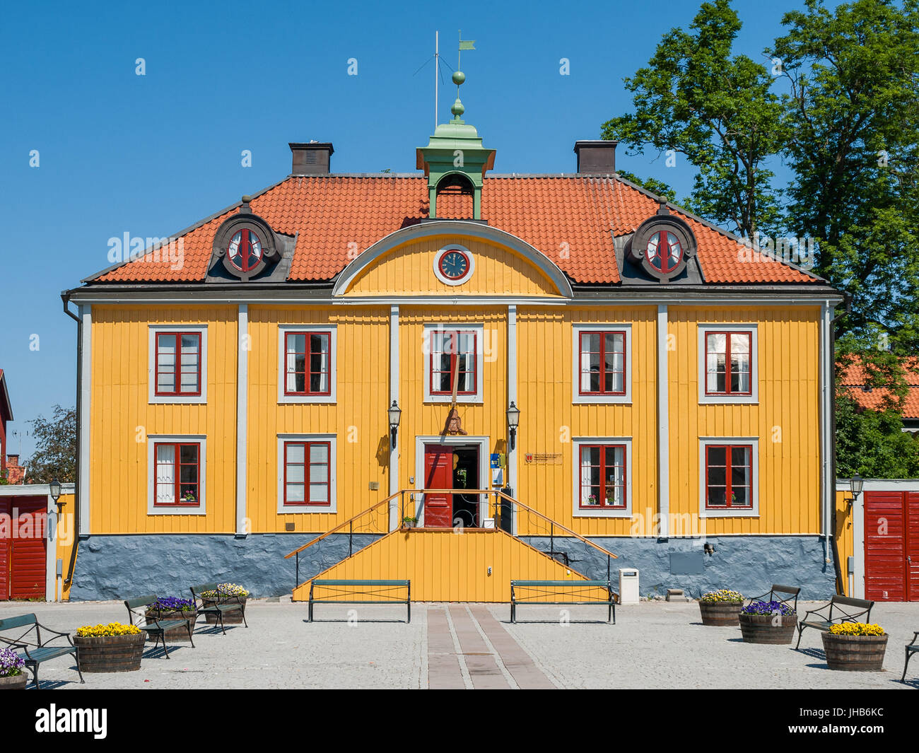 The old city hall in mariefred hi-res stock photography and images - Alamy
