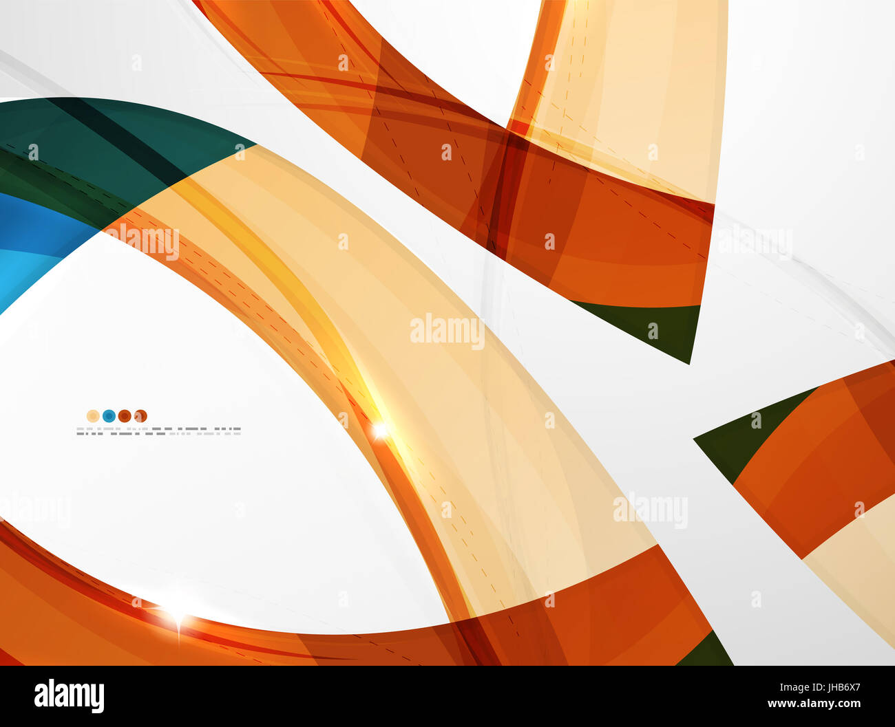 Smooth wave line abstract background - color curve stripes and lines in ...