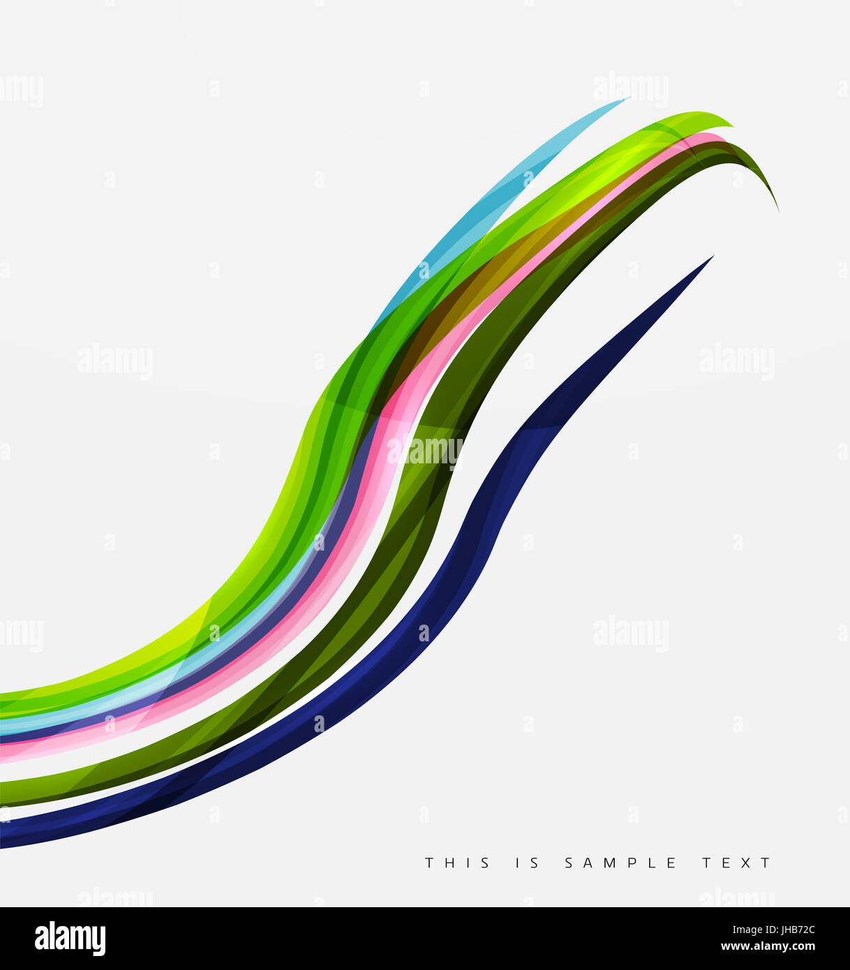 Color stripes with shiny light effects, wave line abstract background ...