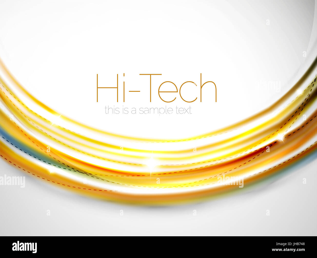 Red and orange color lines in swirl circle background Stock Photo - Alamy