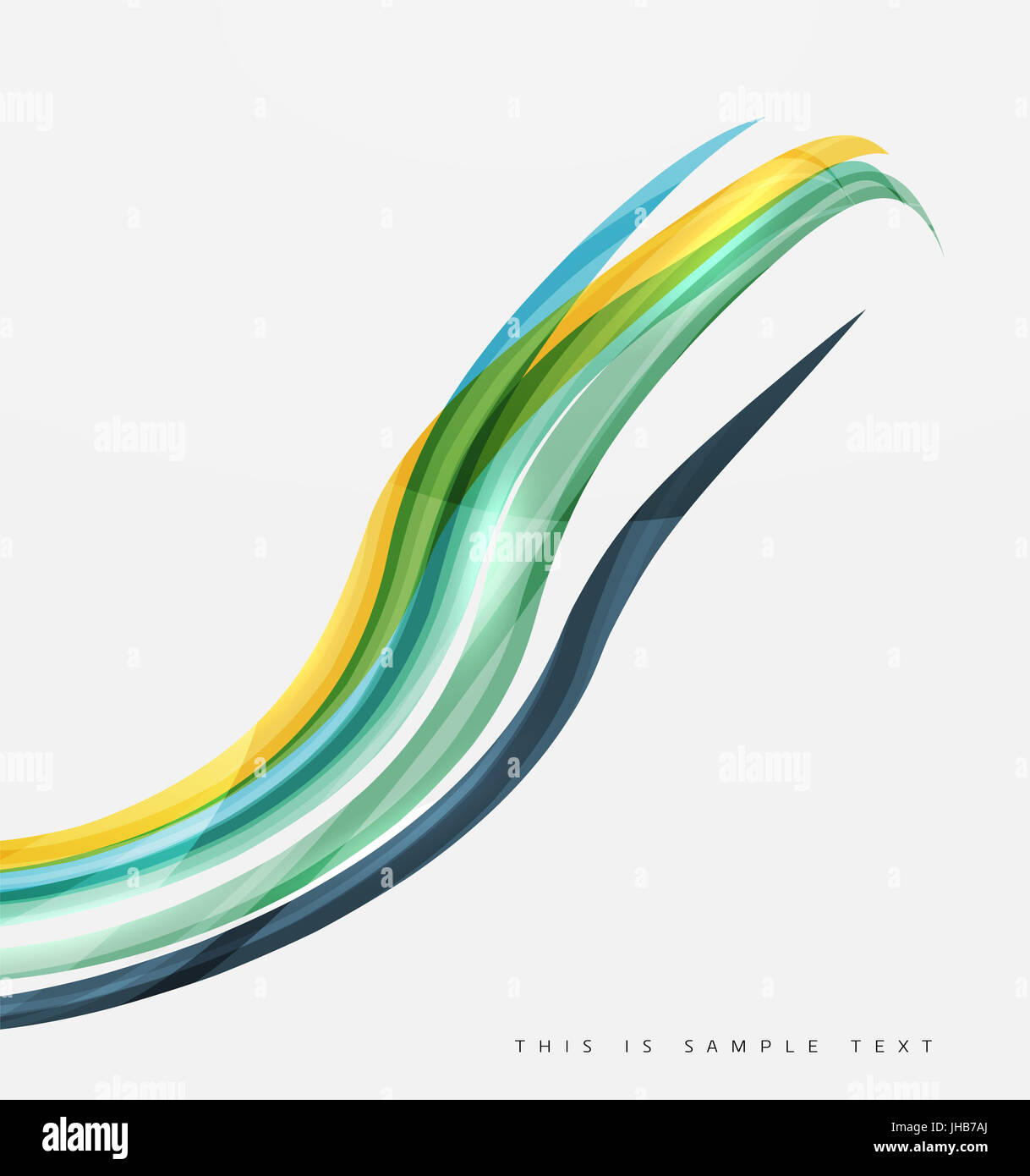 Color stripes with shiny light effects, wave line abstract background ...
