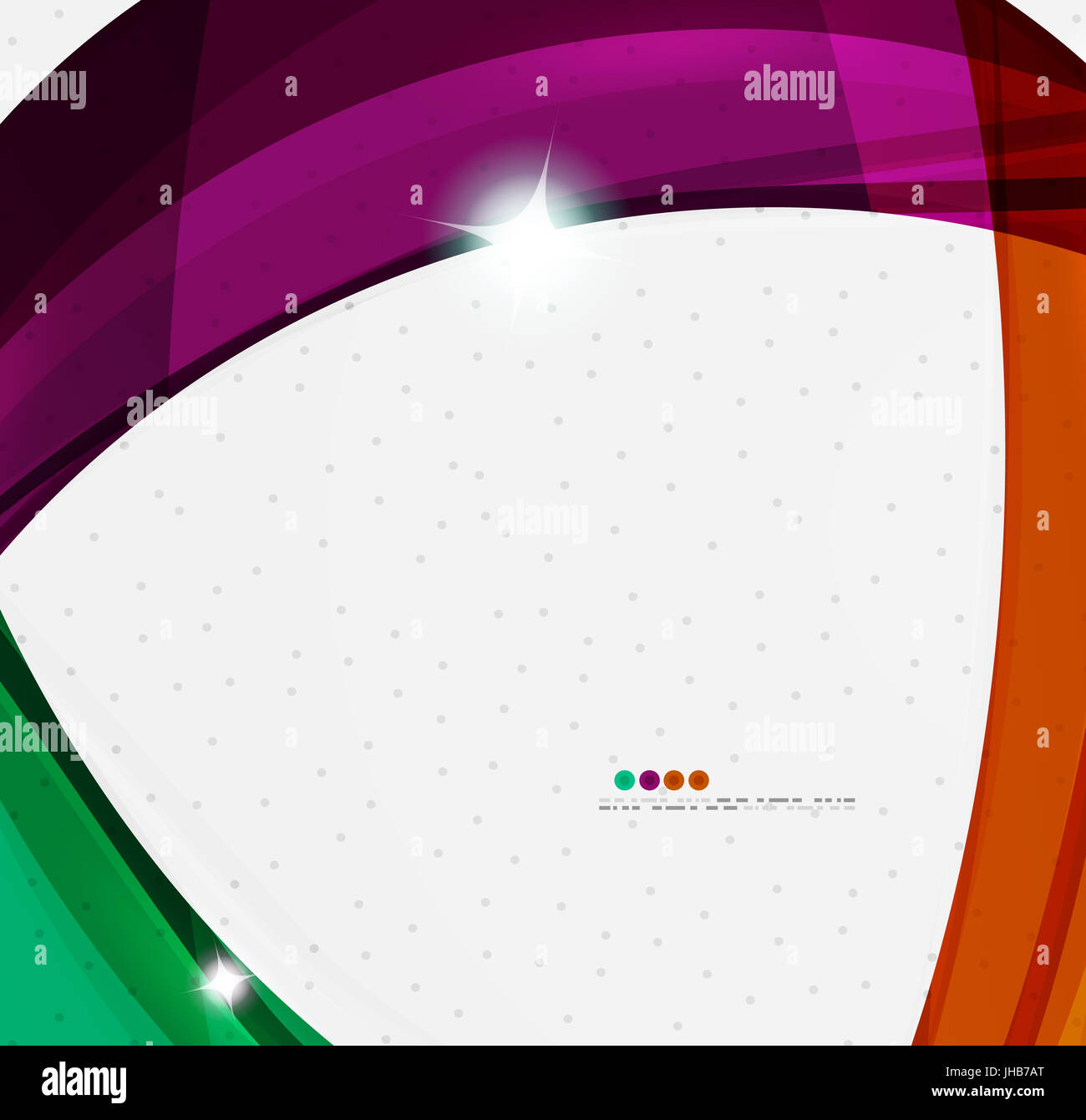 Leaf shape wave abstract background. Wave elements with glossy light ...