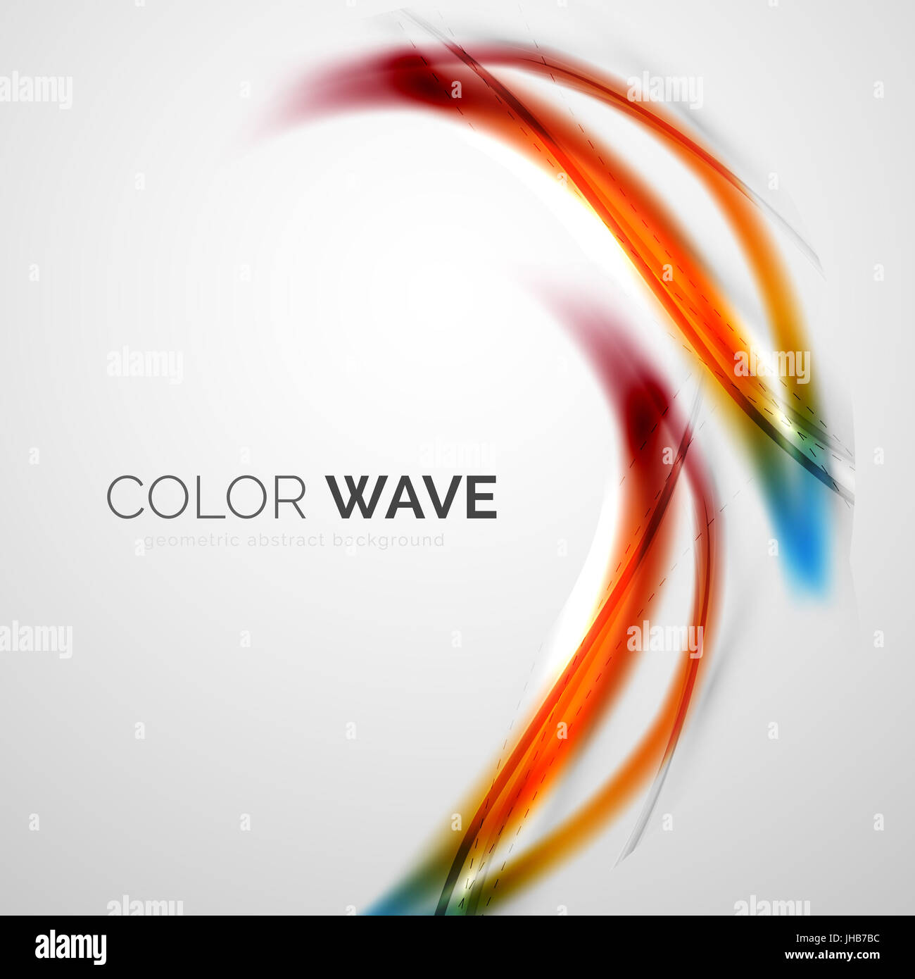 Color wave design element Stock Photo - Alamy