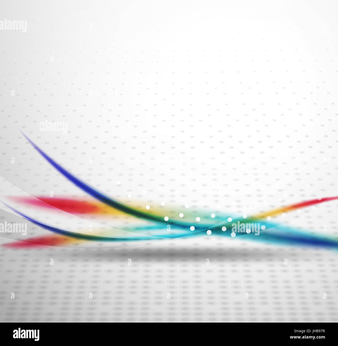 3d colorful wave line, abstract background with light and shadow ...