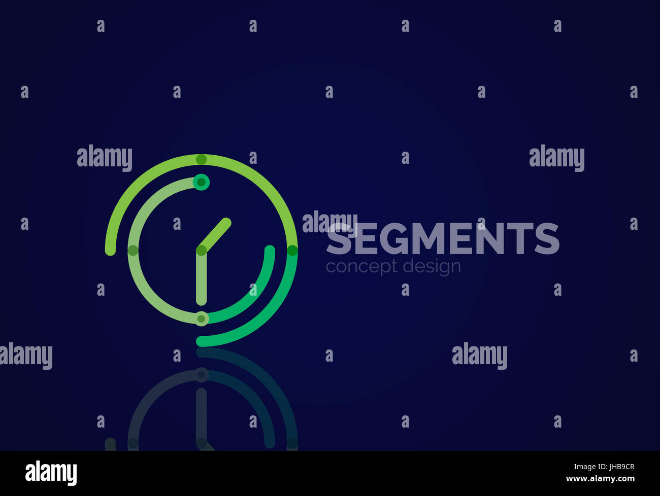 Outline minimal abstract geometric logo, linear business icon made of ...