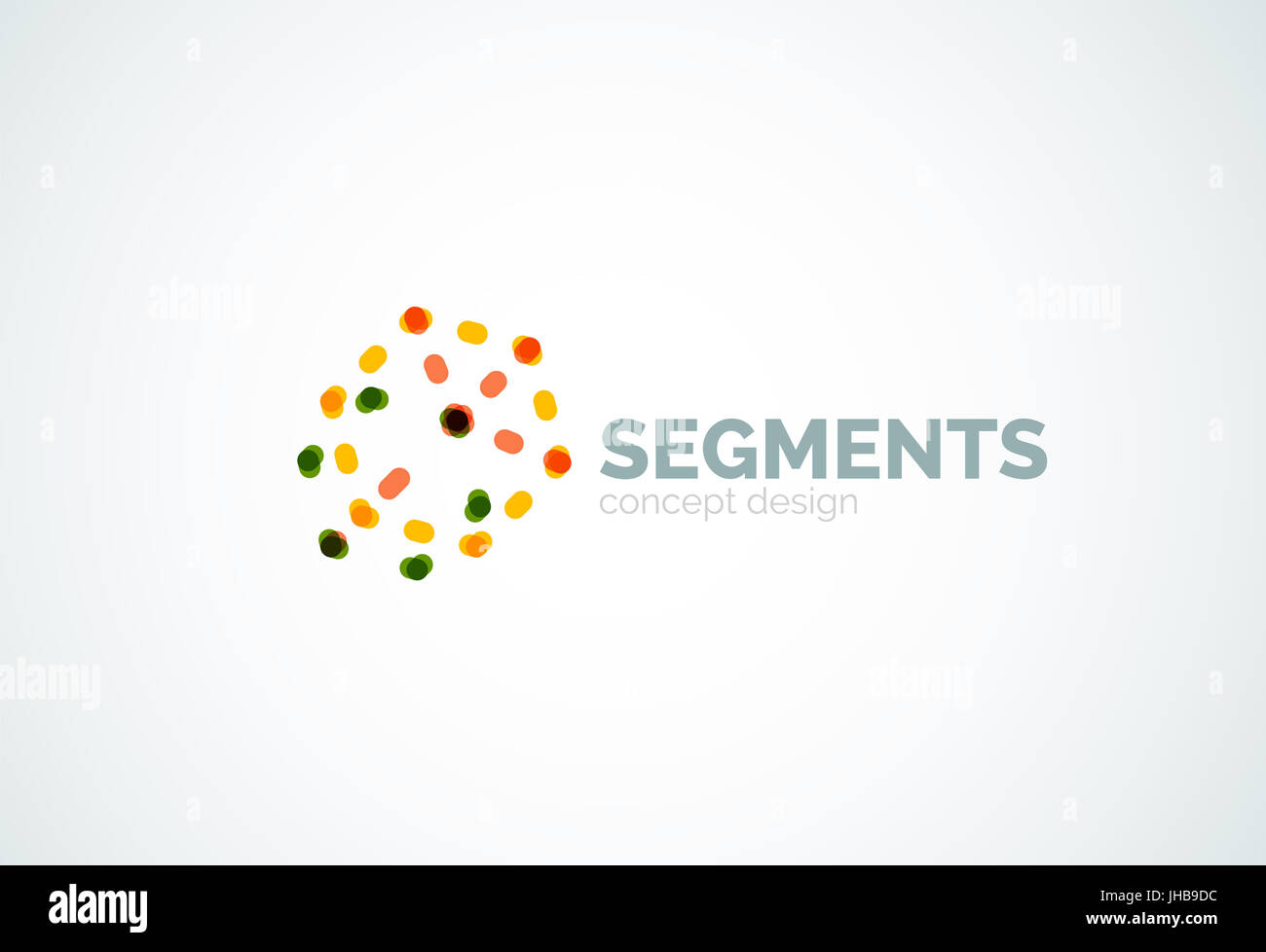 Outline minimal abstract geometric logo, linear business icon made of ...