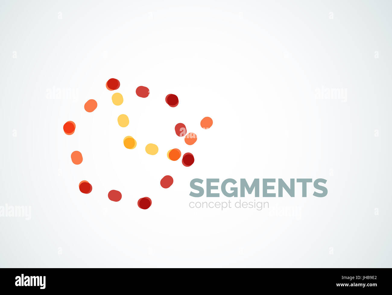 Outline minimal abstract geometric logo, linear business icon made of ...