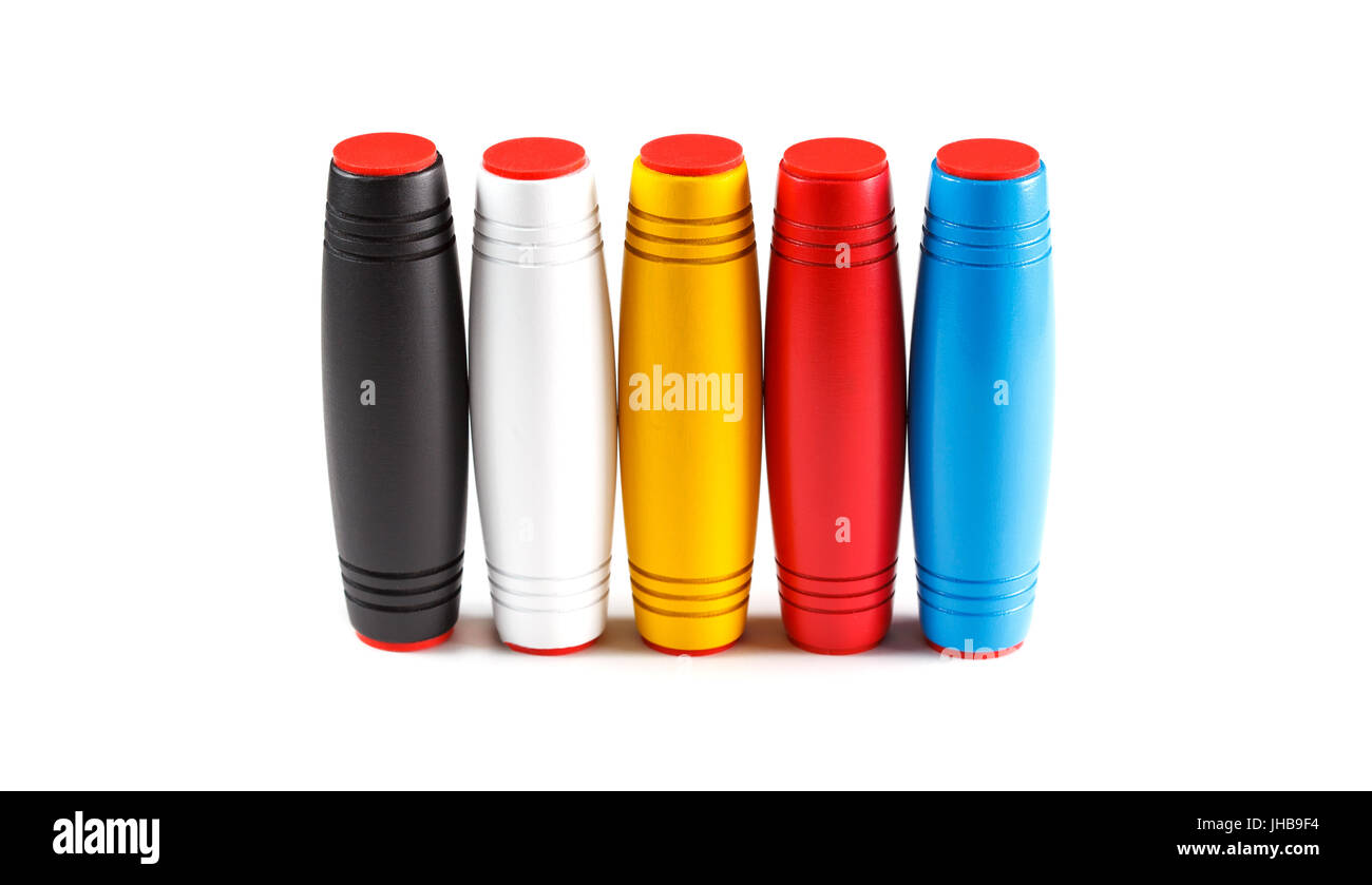 Different colour stress and anxiety relief fidget stick, adhd and focus ...