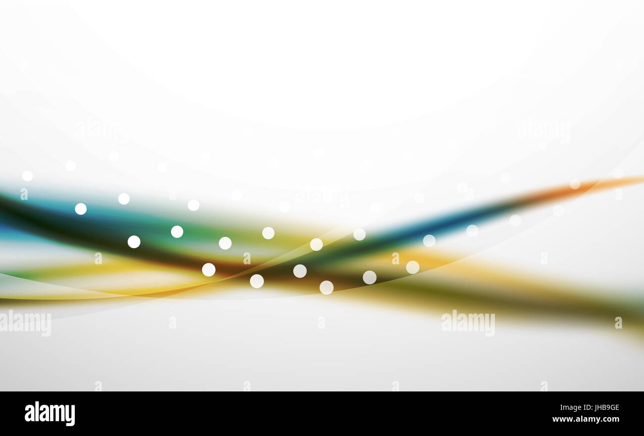 3d colorful wave line, abstract background with light and shadow ...