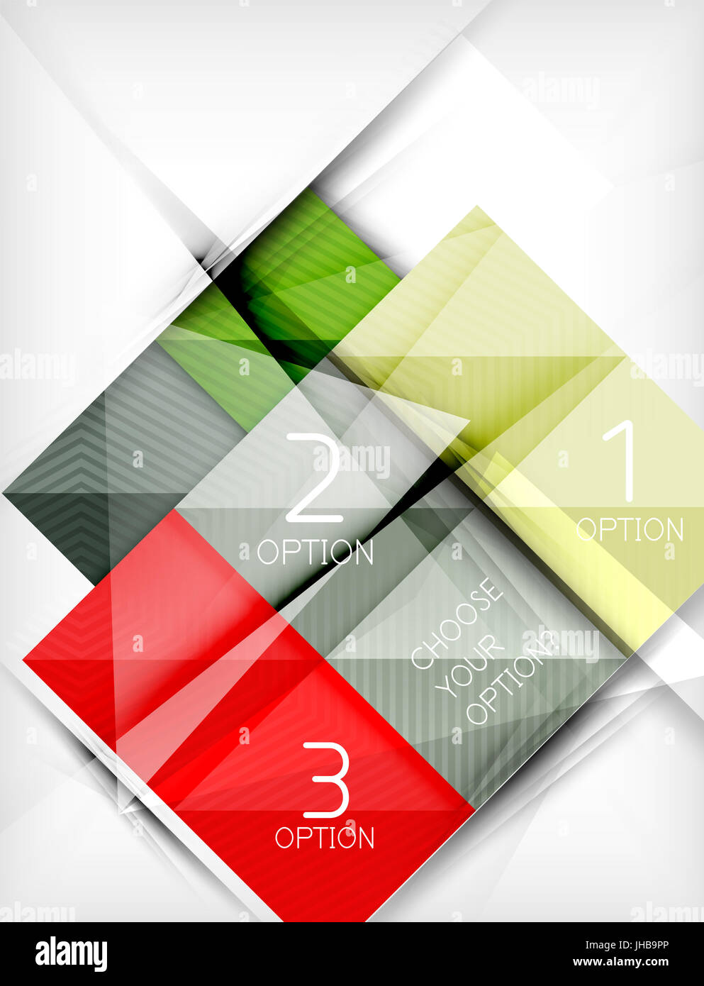 Paper square shapes banner. Vector Stock Photo - Alamy