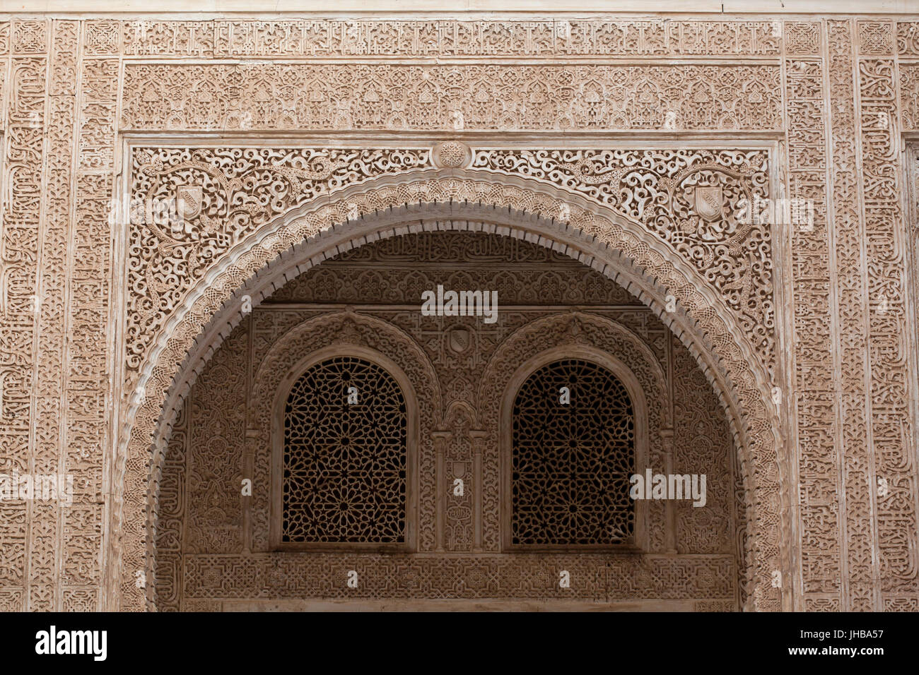 Patio of the Gilded Room (Patio del Cuarto Dorado) between the Mexuar ...