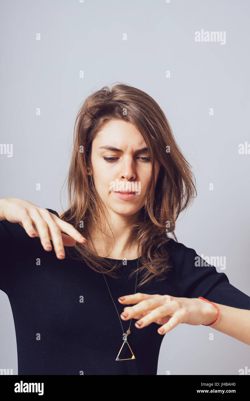 girl in conjures Stock Photo - Alamy