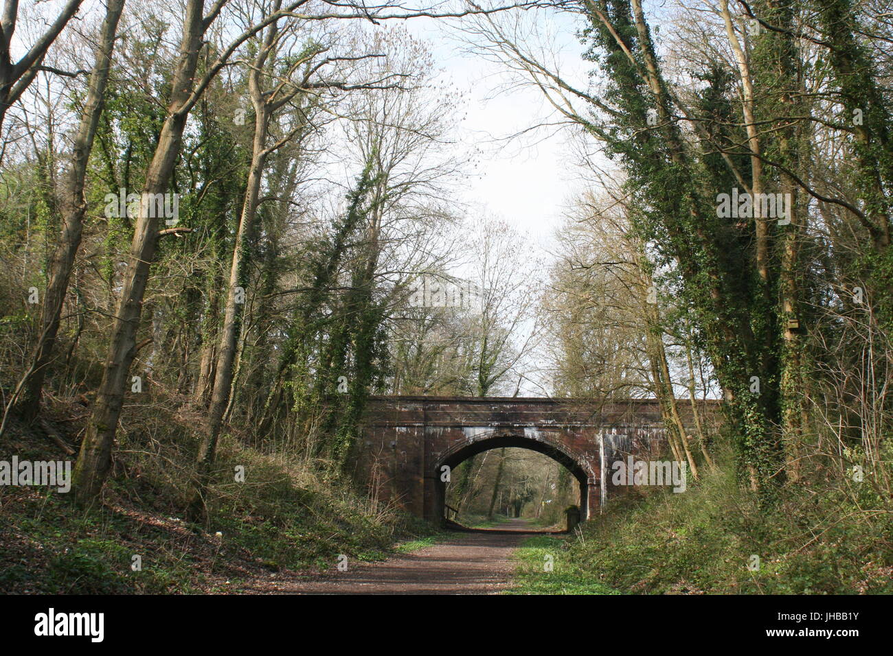 North downs railway line hi-res stock photography and images - Alamy