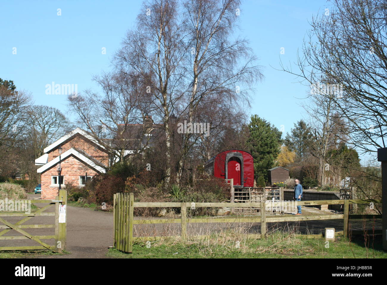 The Cinder Path Stock Photo - Alamy