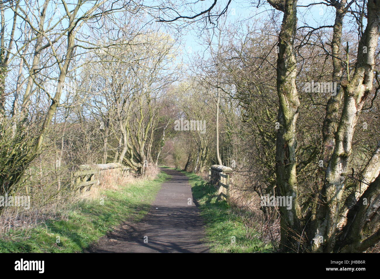 The Cinder Path Stock Photo - Alamy