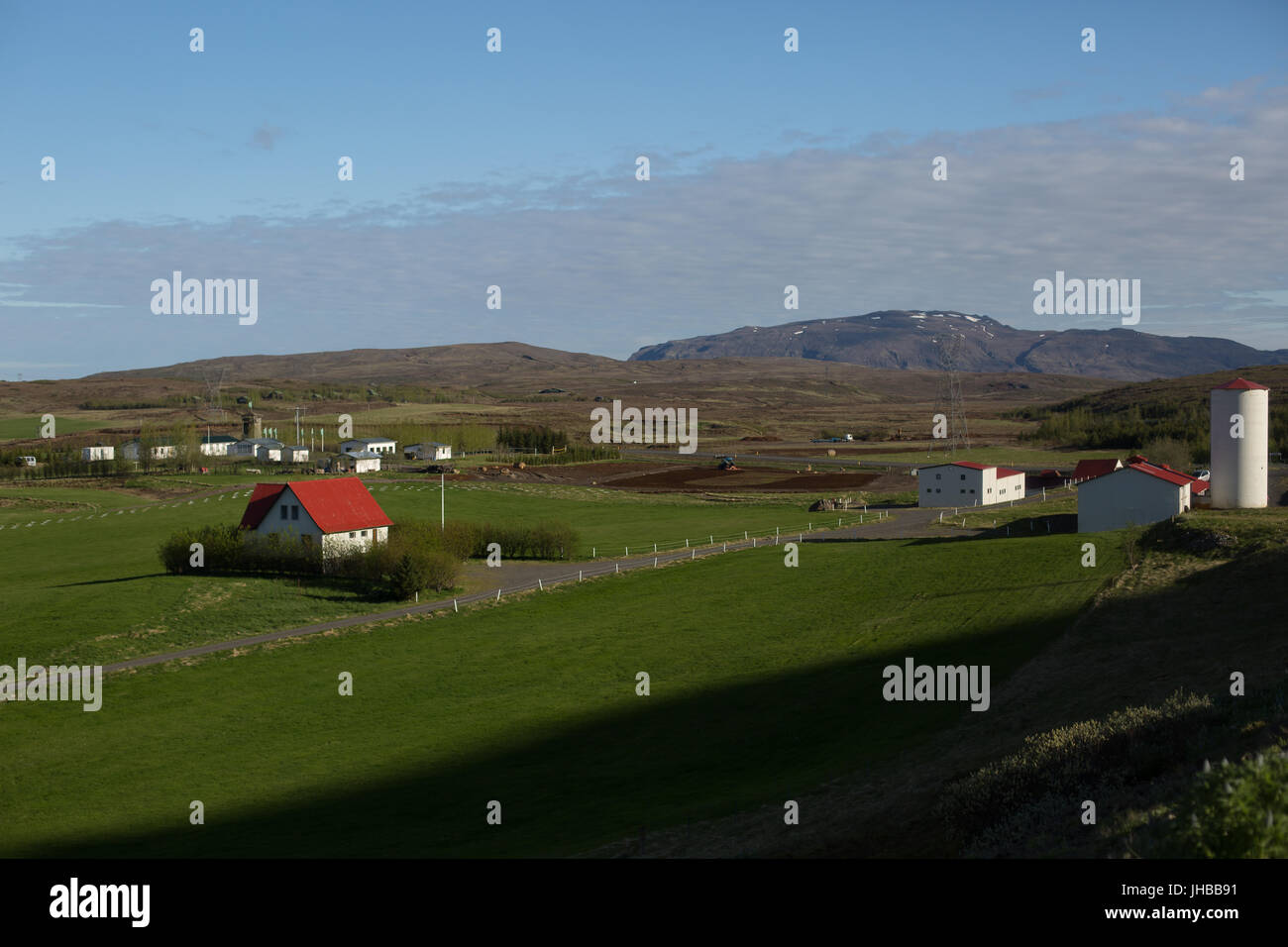 A scene in Iceland Stock Photo - Alamy
