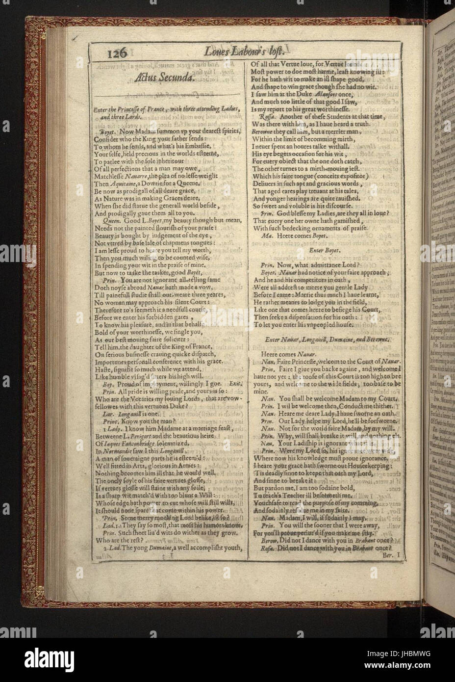 First Folio, Shakespeare - 0144 Stock Photo - Alamy