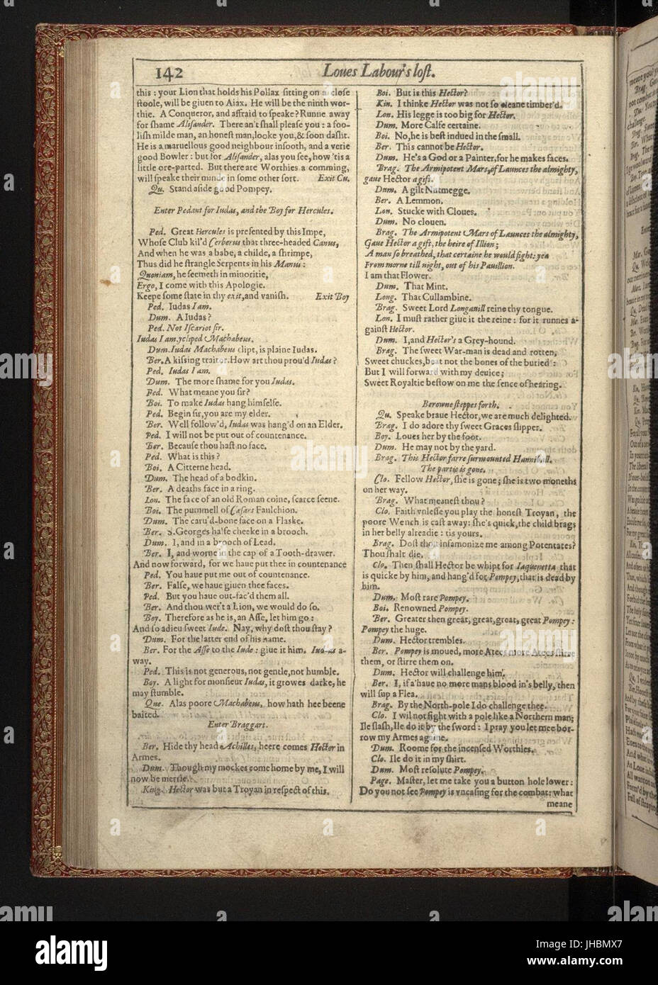 First Folio, Shakespeare - 0160 Stock Photo - Alamy