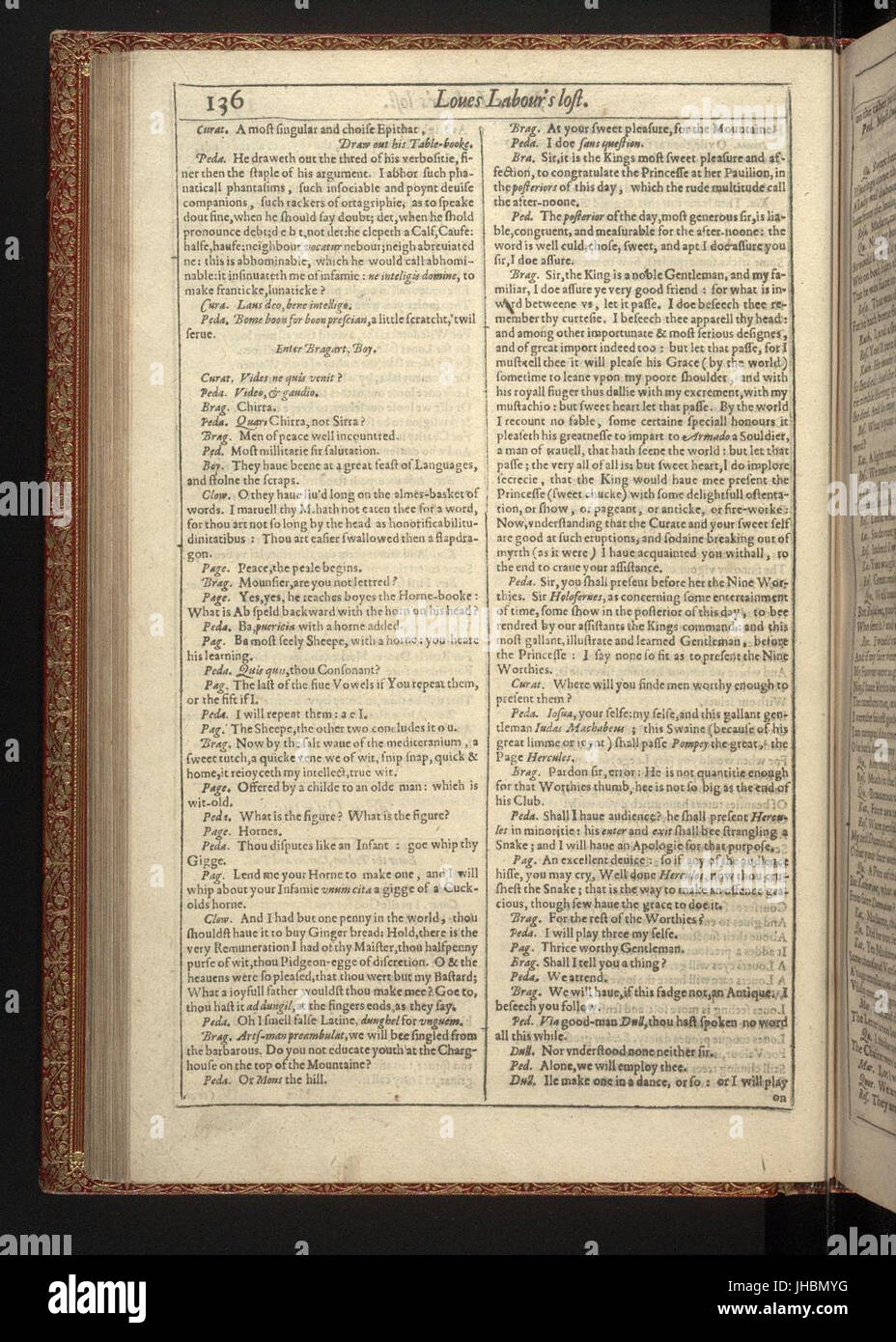 First Folio, Shakespeare - 0154 Stock Photo - Alamy