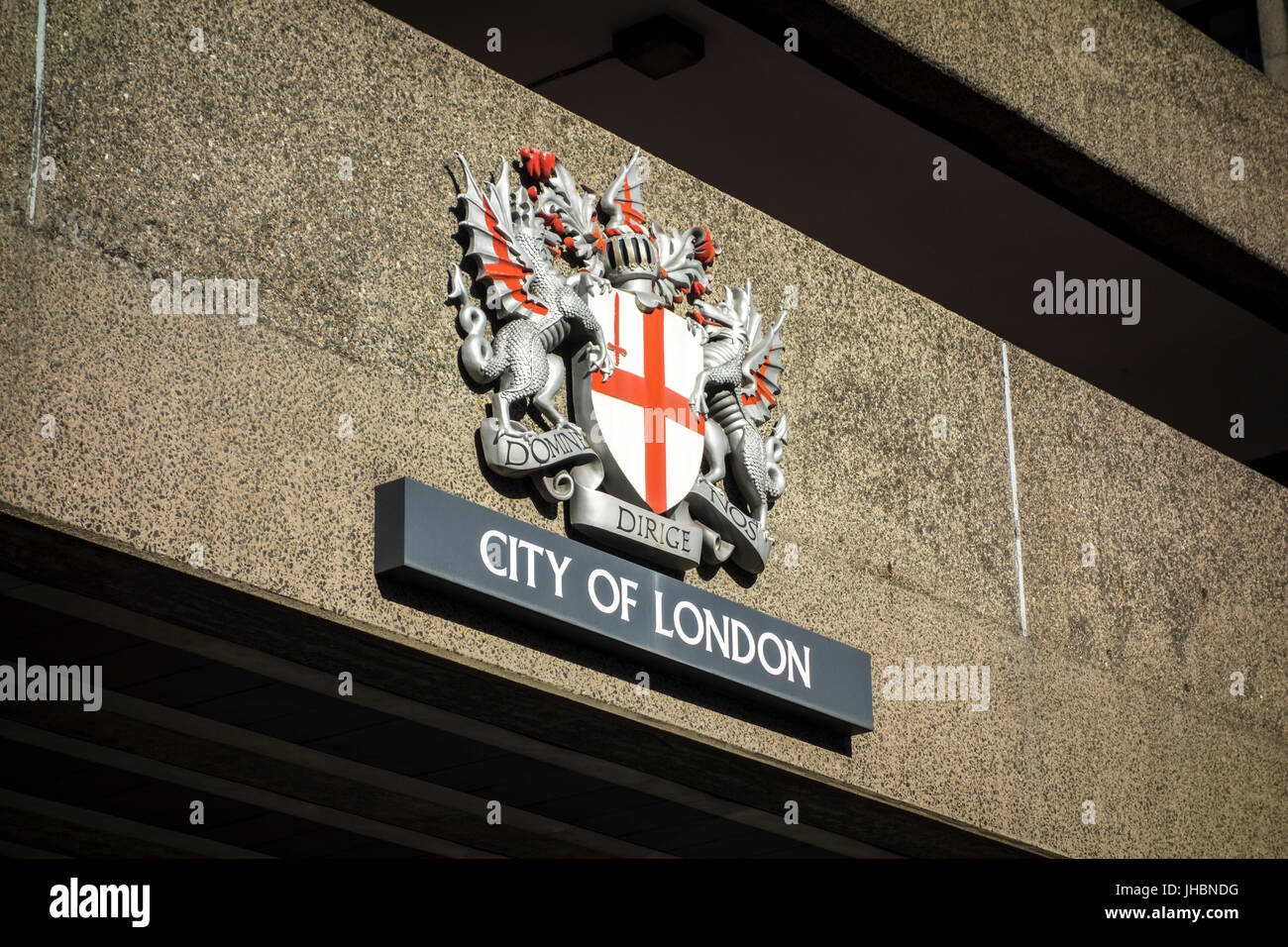 City of london crest hi-res stock photography and images - Alamy