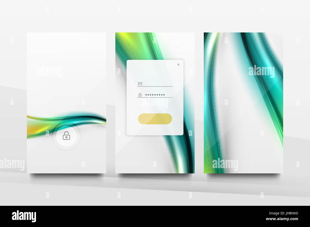 Mobile application interface background, user interface - UI. Smartphone screen mockup gui ...