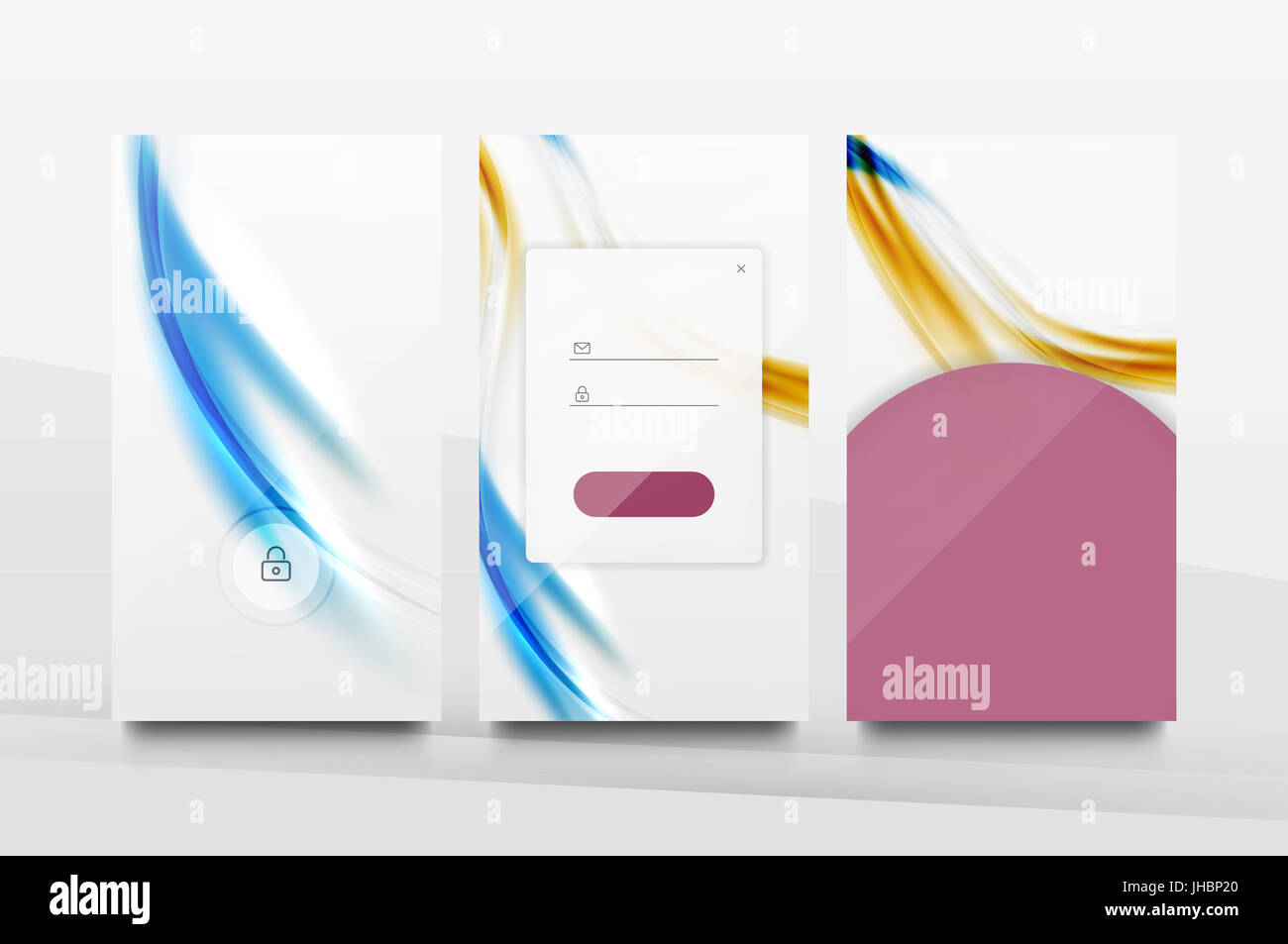 Mobile application interface background, user interface - UI ...