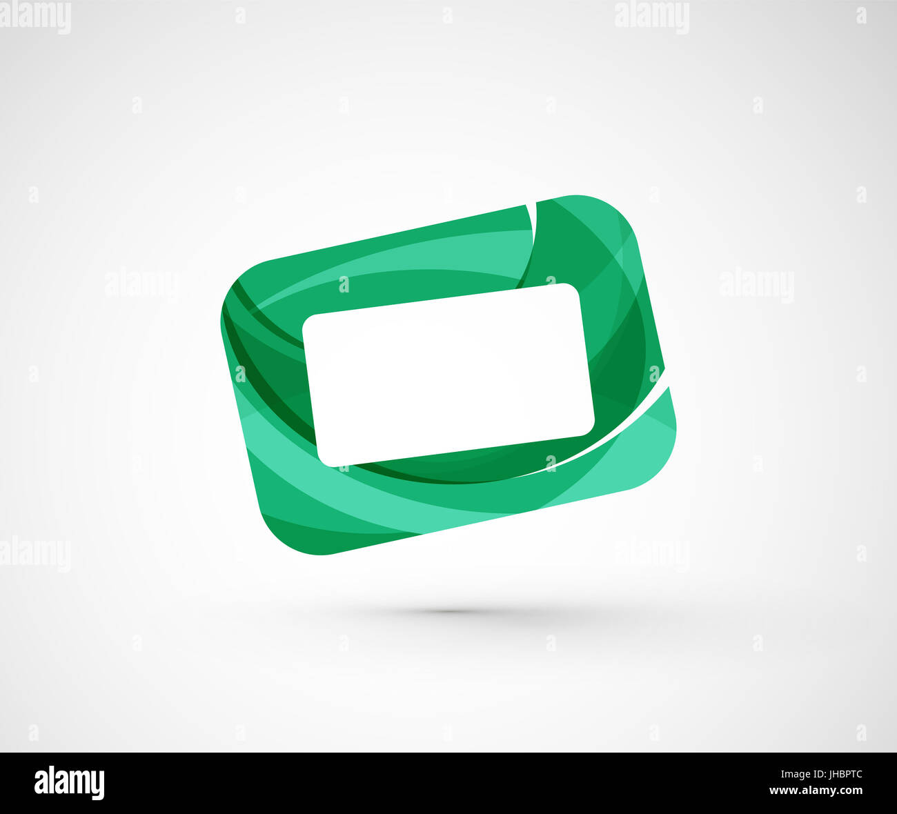 Abstract geometric company logo frame, screen. Vector illustration of ...