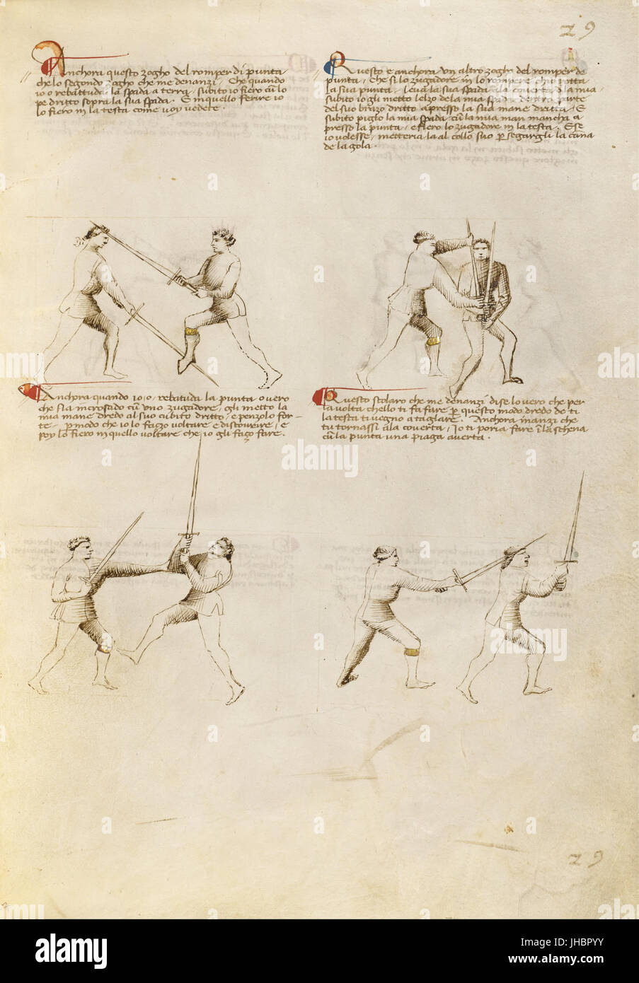 Fiore dei liberi manuscript hi-res stock photography and images - Alamy