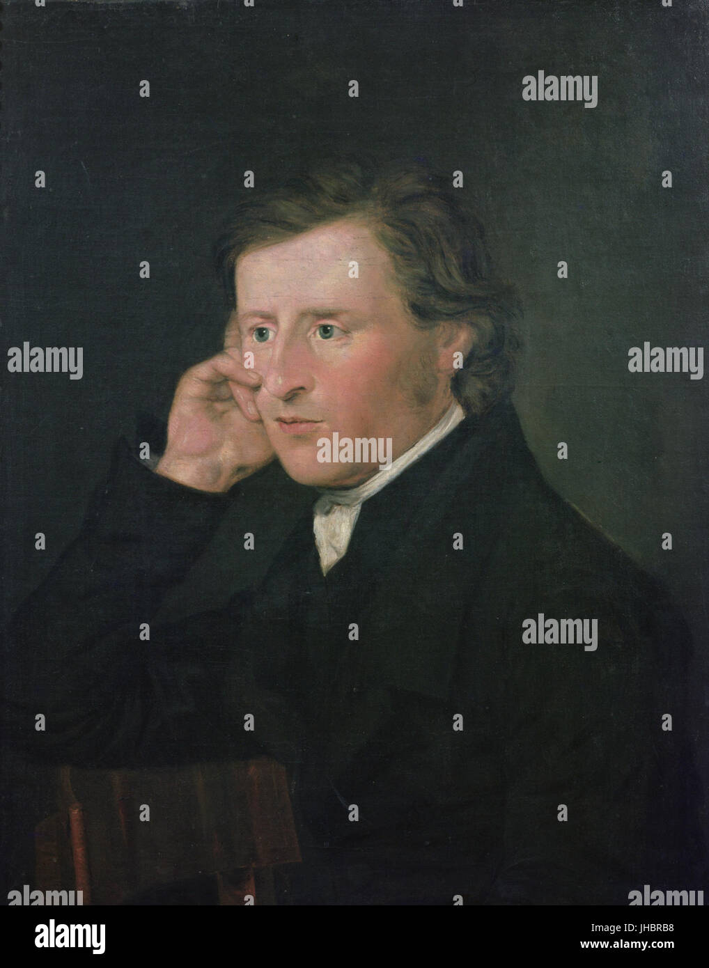 Hans Leganger Reusch - Portrett av J.C. Dahl Stock Photo - Alamy