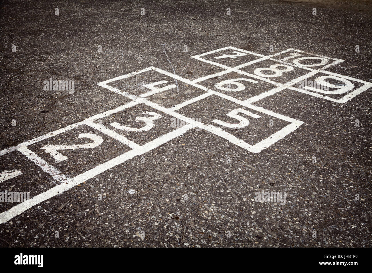 Hop Scotch Playground High Resolution Stock Photography and Images - Alamy
