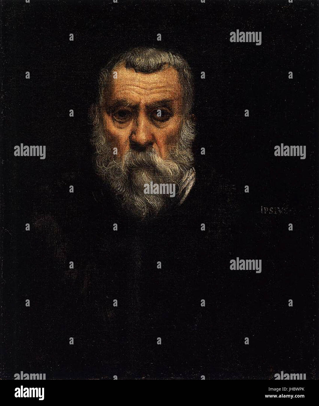 Jacopo Tintoretto - Self-Portrait - WGA22702 Stock Photo - Alamy