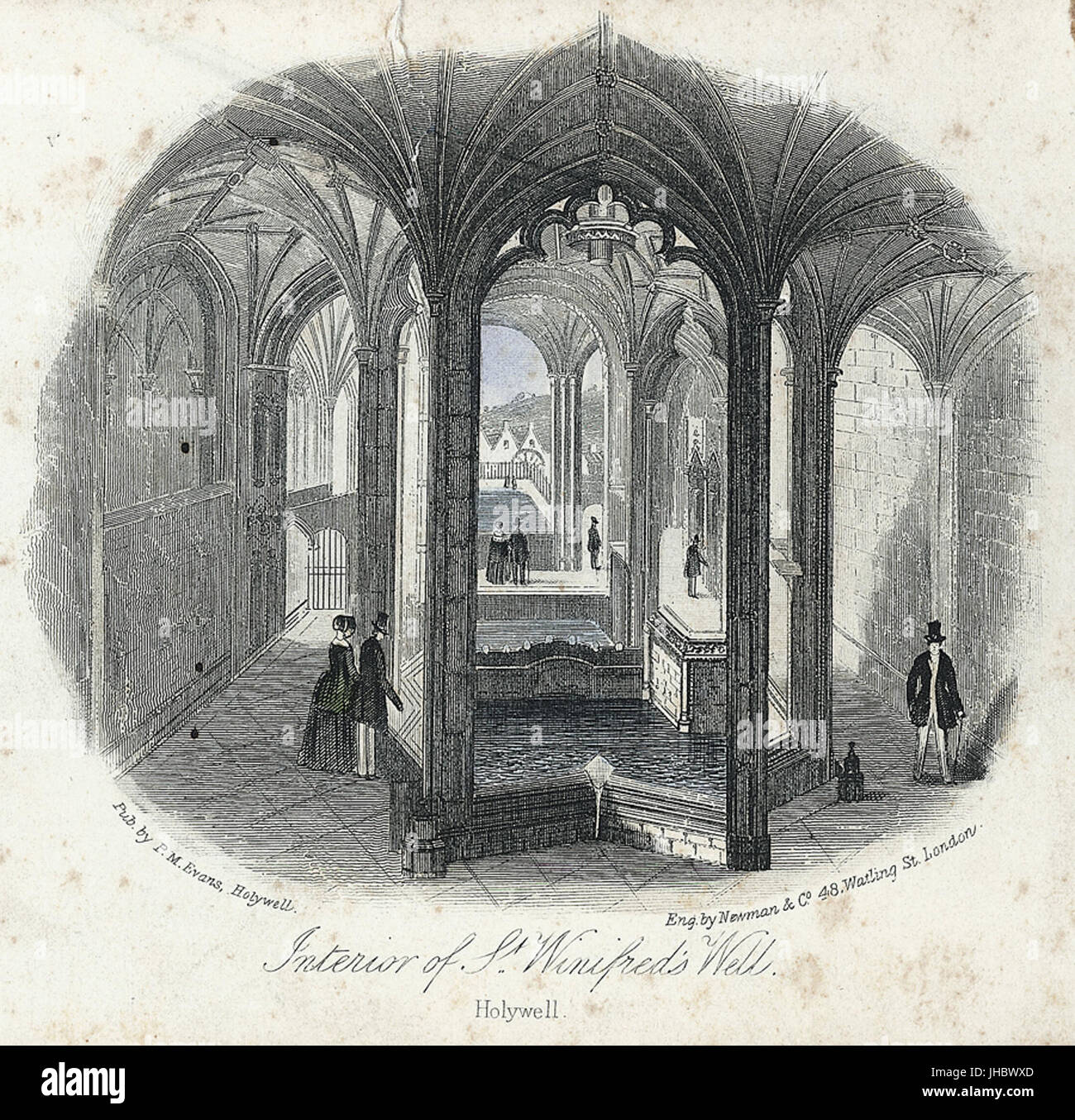 St winifreds well hi-res stock photography and images - Alamy