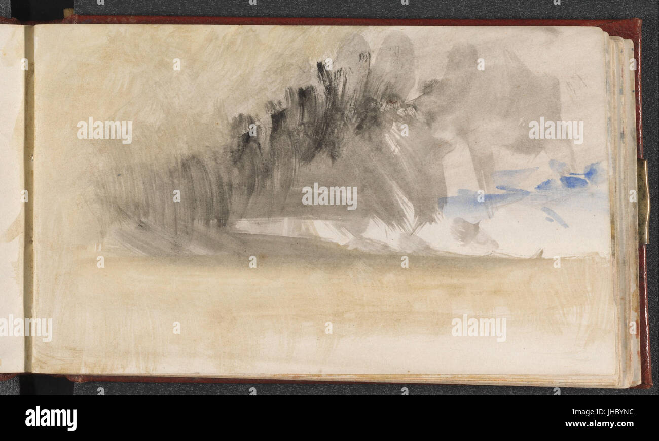 Joseph Mallord William Turner - The Channel Sketchbook - (2221514 Stock Photo - Alamy