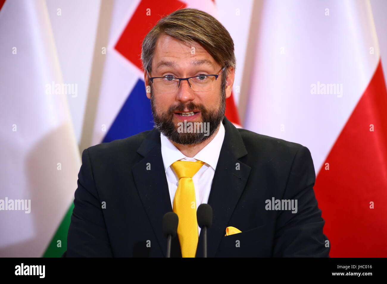 Visegrad Group V4 Miniters of Defence held official meeting. Polish ...