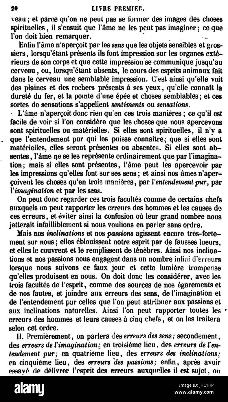 Nicolas malebranche hi-res stock photography and images - Alamy