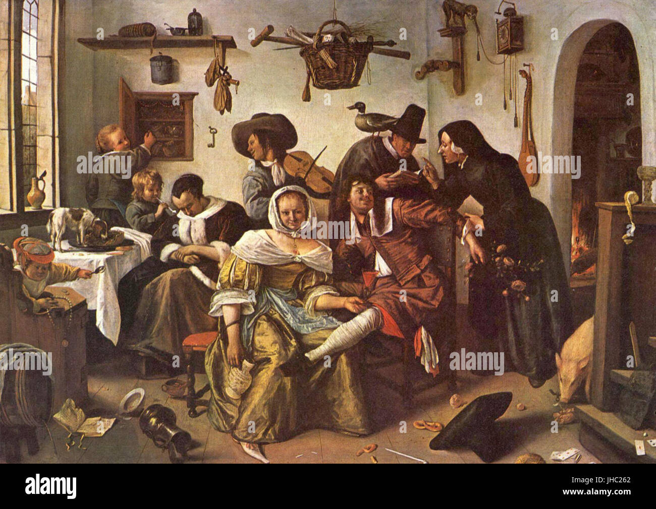 Jan Steen 004 Stock Photo - Alamy