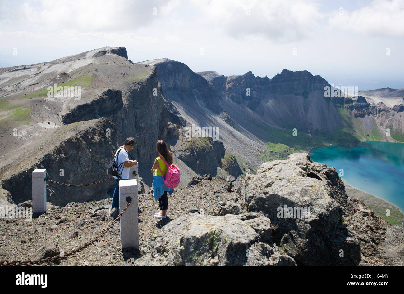Paektu volcano hi-res stock photography and images - Alamy