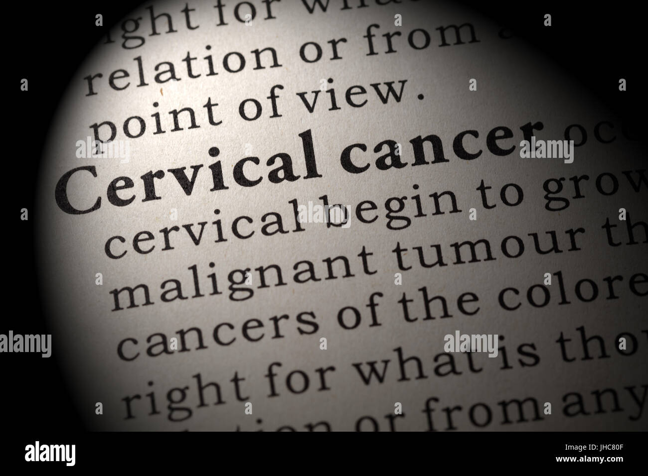 Fake Dictionary, Dictionary definition of the word cervical cancer ...
