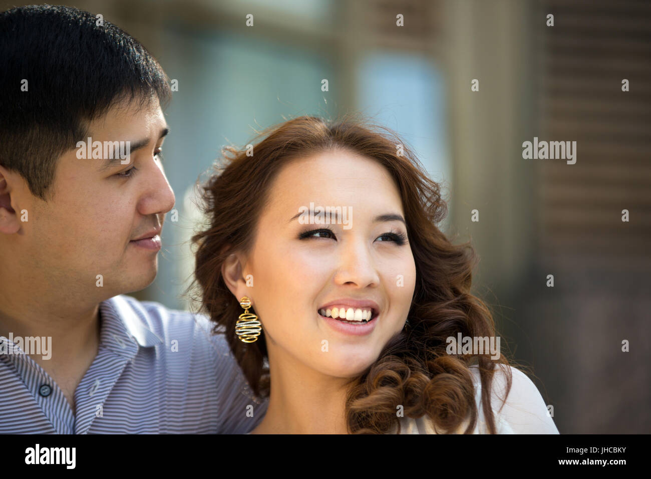 Asian couple together Stock Photo - Alamy