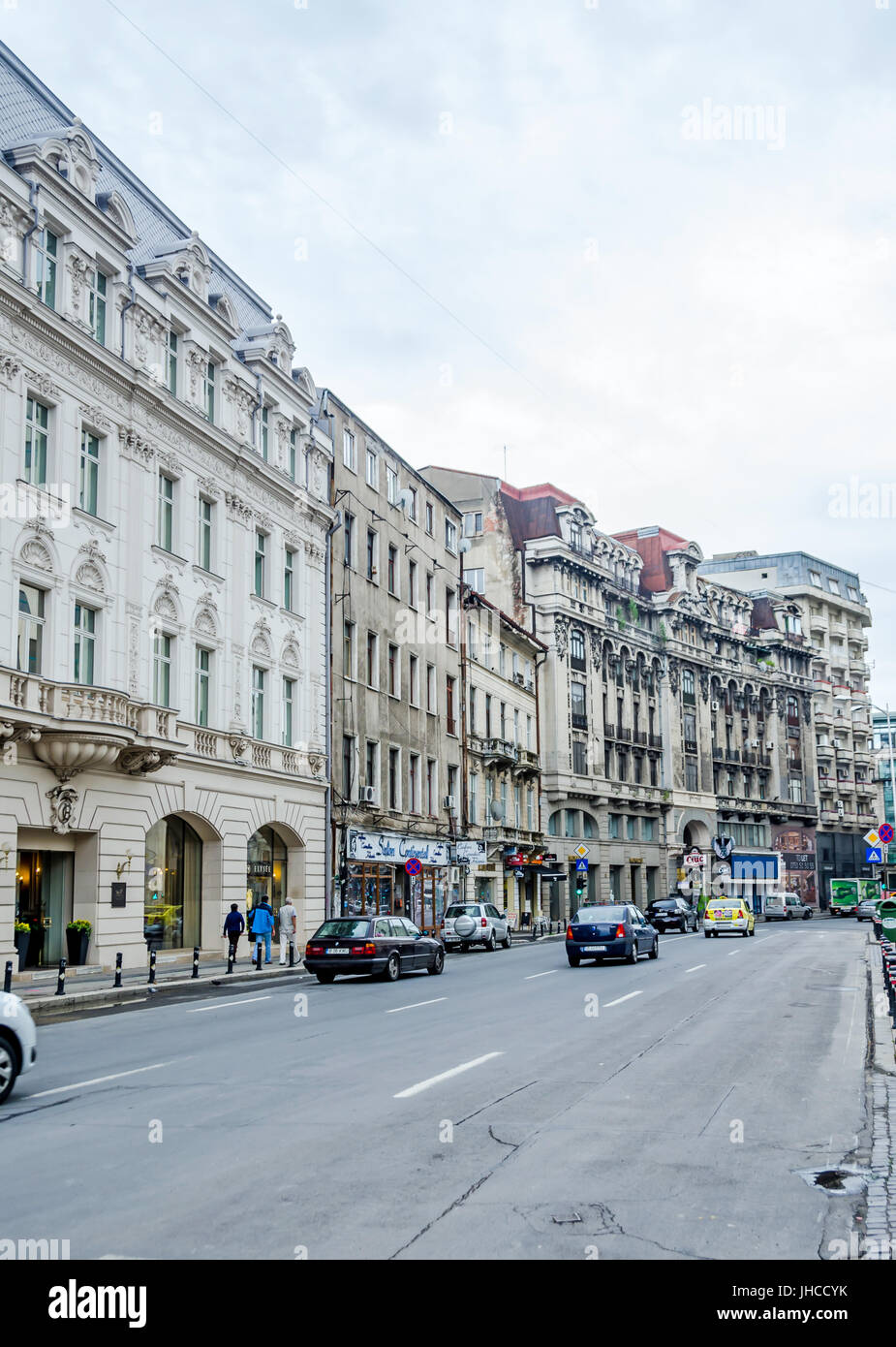 Victoria street bucharest romania hi-res stock photography and images ...