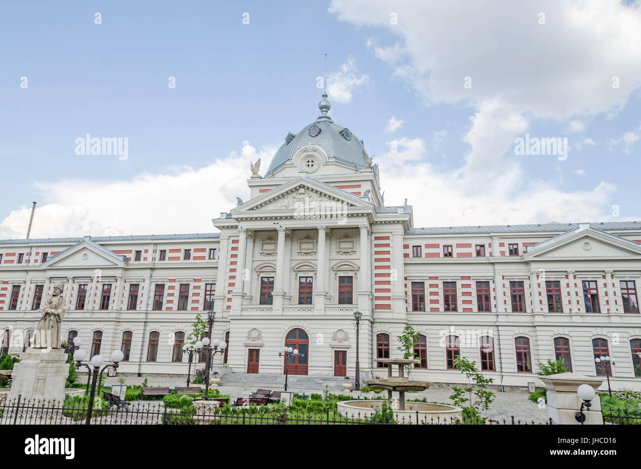 BUCHAREST, ROMANIA - MAY 25, 2014: The Hospital Coltea. The first ...