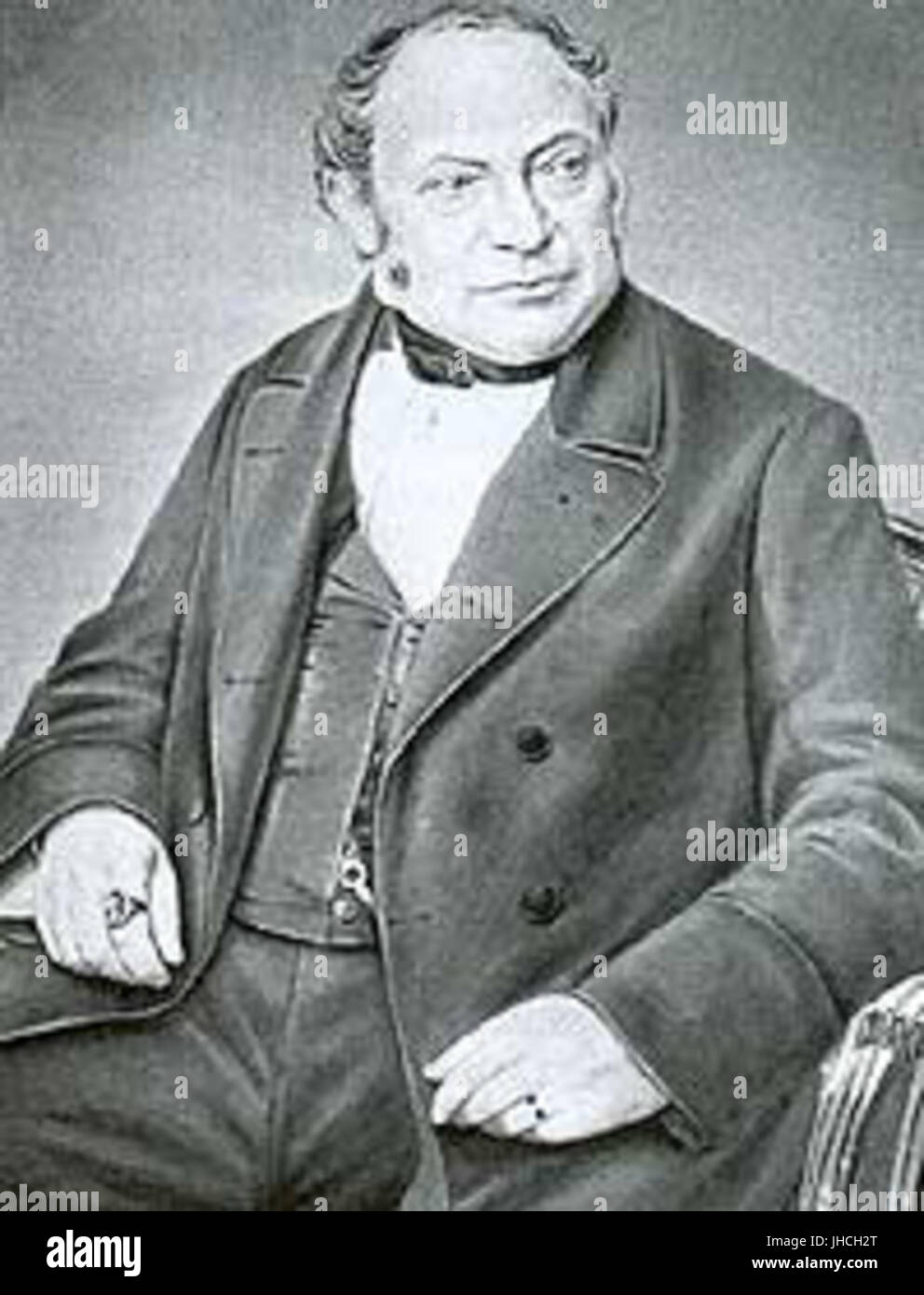 Konrad Dietrich Hassler um 1848 Stock Photo - Alamy